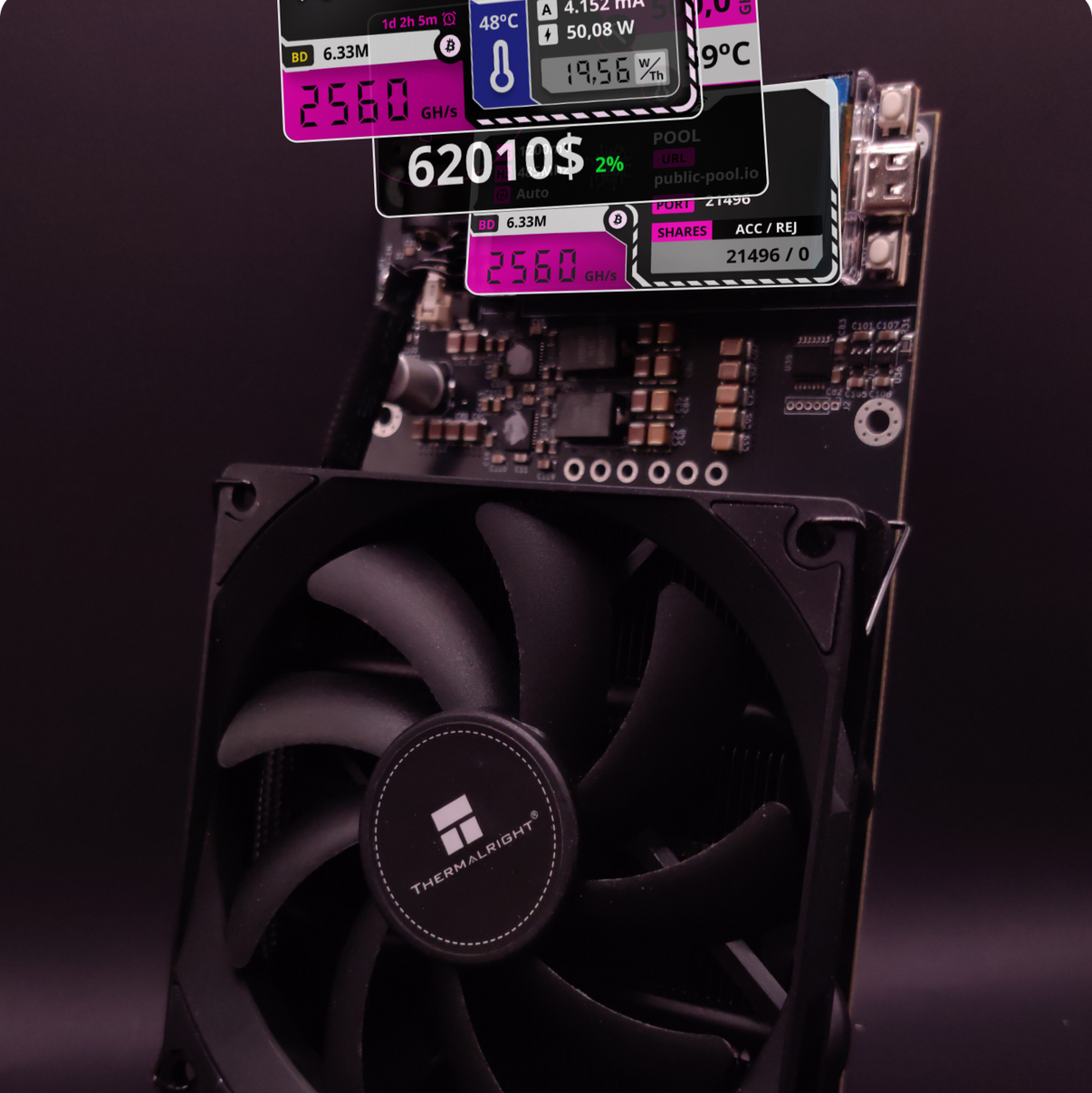 NerdQAxe+ – Solomining